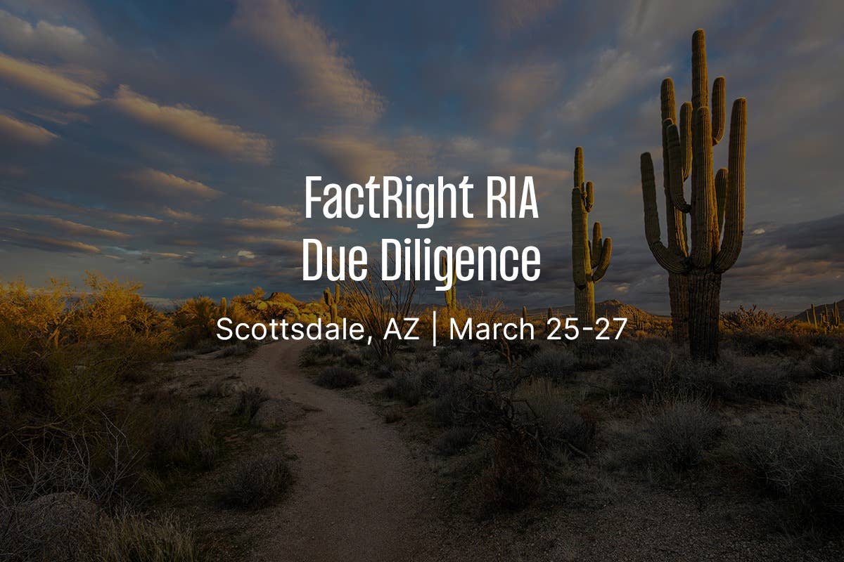 FactRight RIA Due Diligence Conference 2026 | Inspira Financial